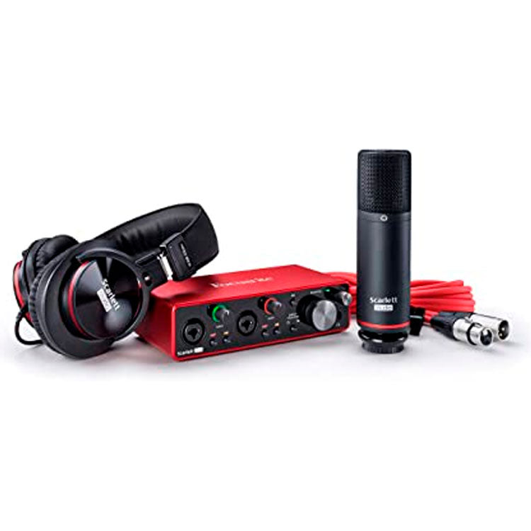Combo para grabación FOCUSRITE SCARLETT 2i2 Studio – Hipercentro ...