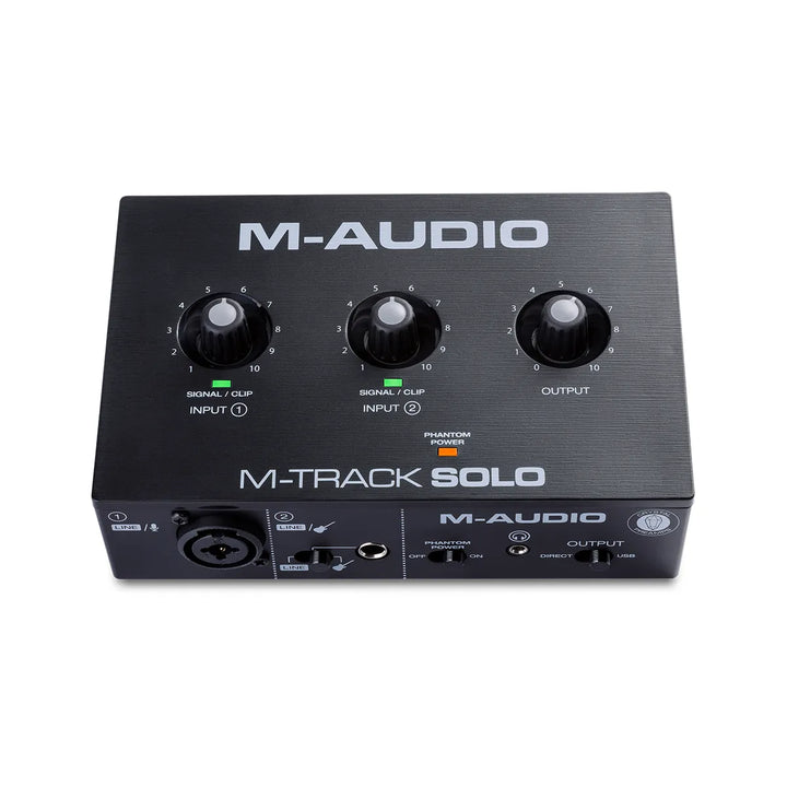 INTERFAZ DE AUDIO M-AUDIO MTRACKSOLOII – Mi tienda